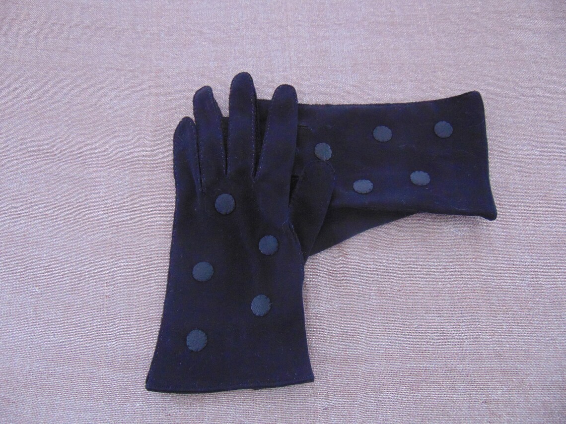 Short Black Mod Gloves Exclusively Wear Right Made in Germany US Zone ...