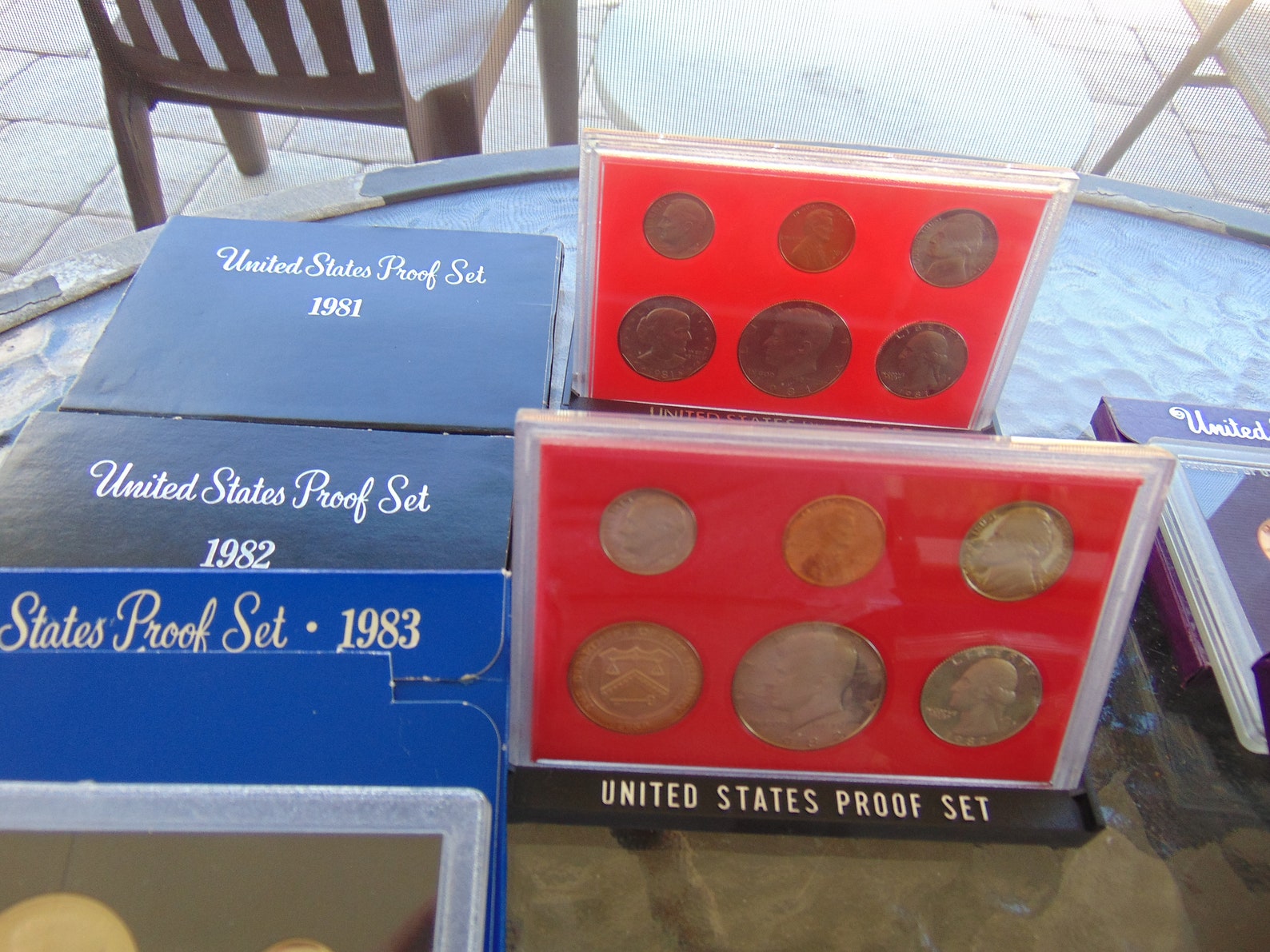 US Proof Set 1981 to 1989 Original Government Packaging - Etsy
