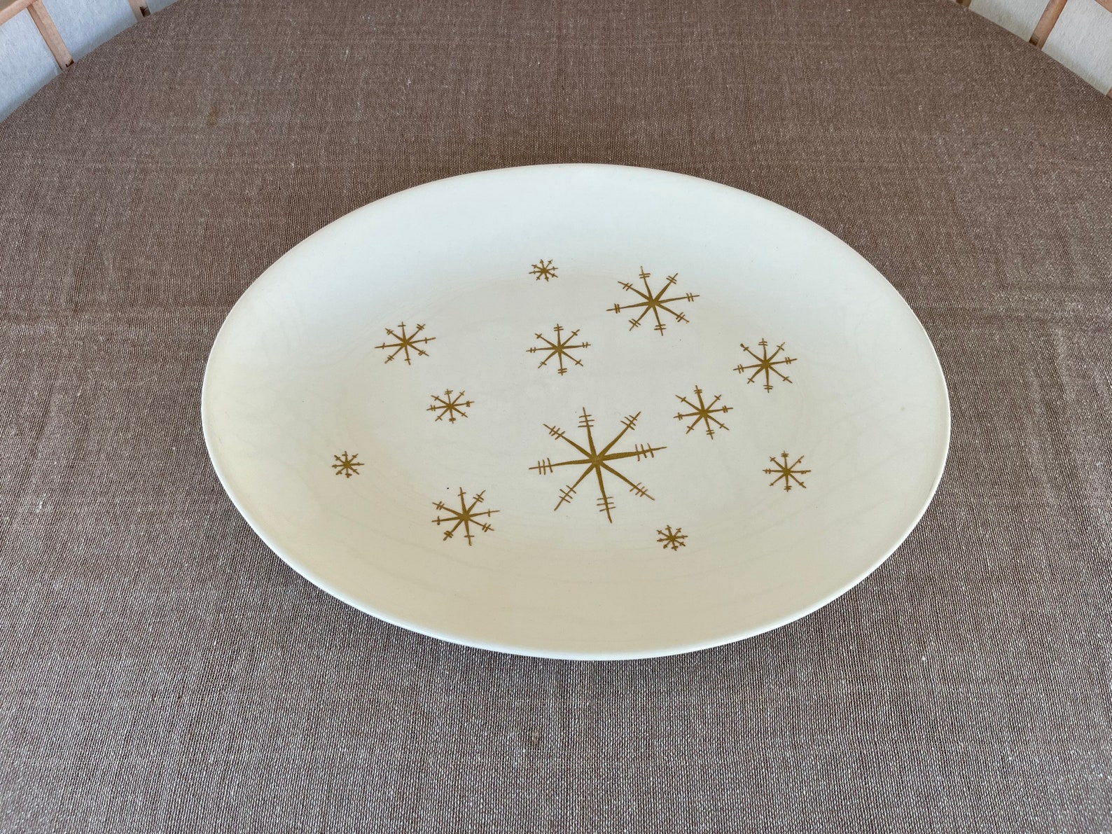 Star Glow Royal China Platter - Etsy