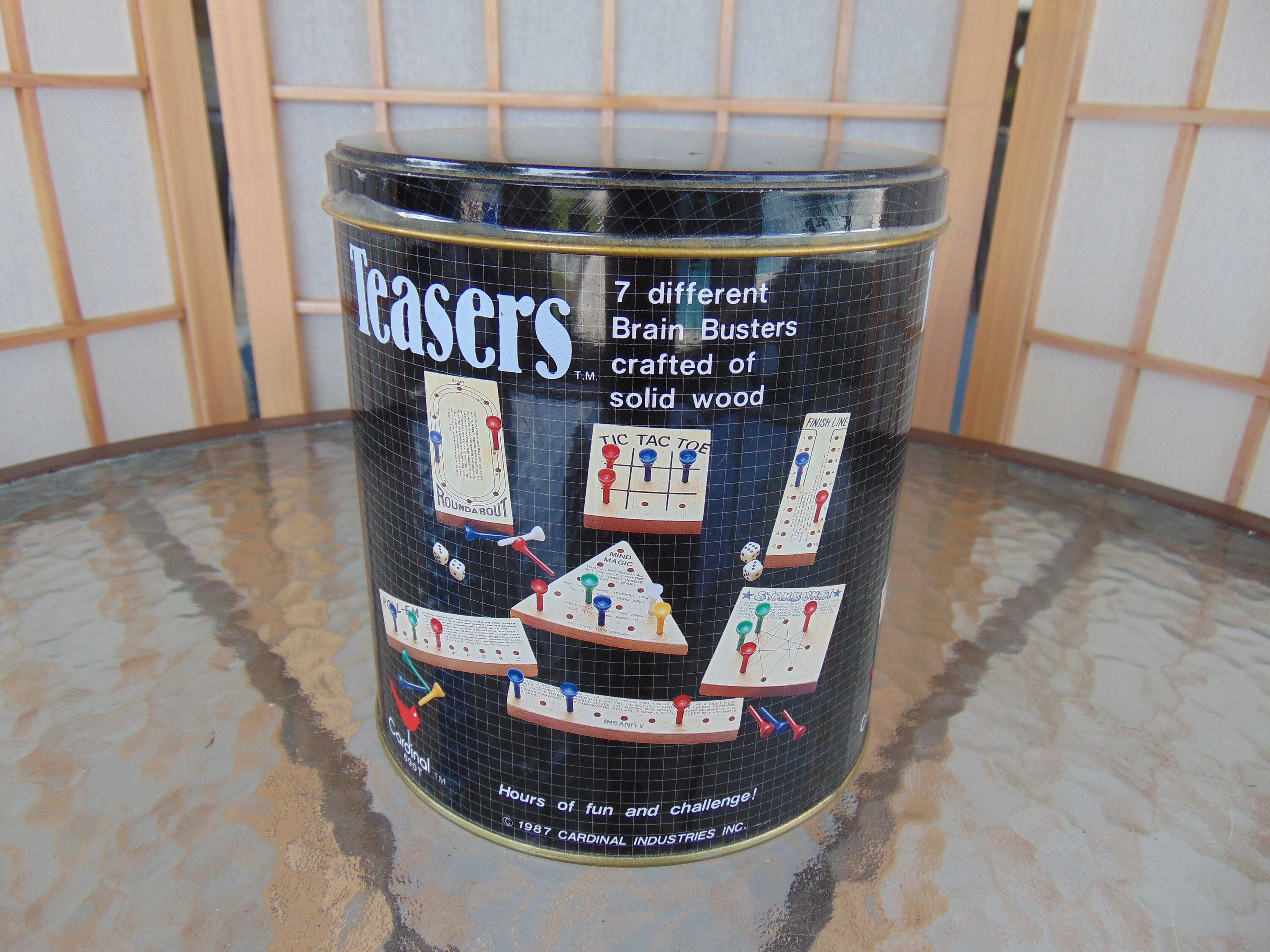 Teasers Seven Different Brain Busters Crafted of Solid Wood - Etsy