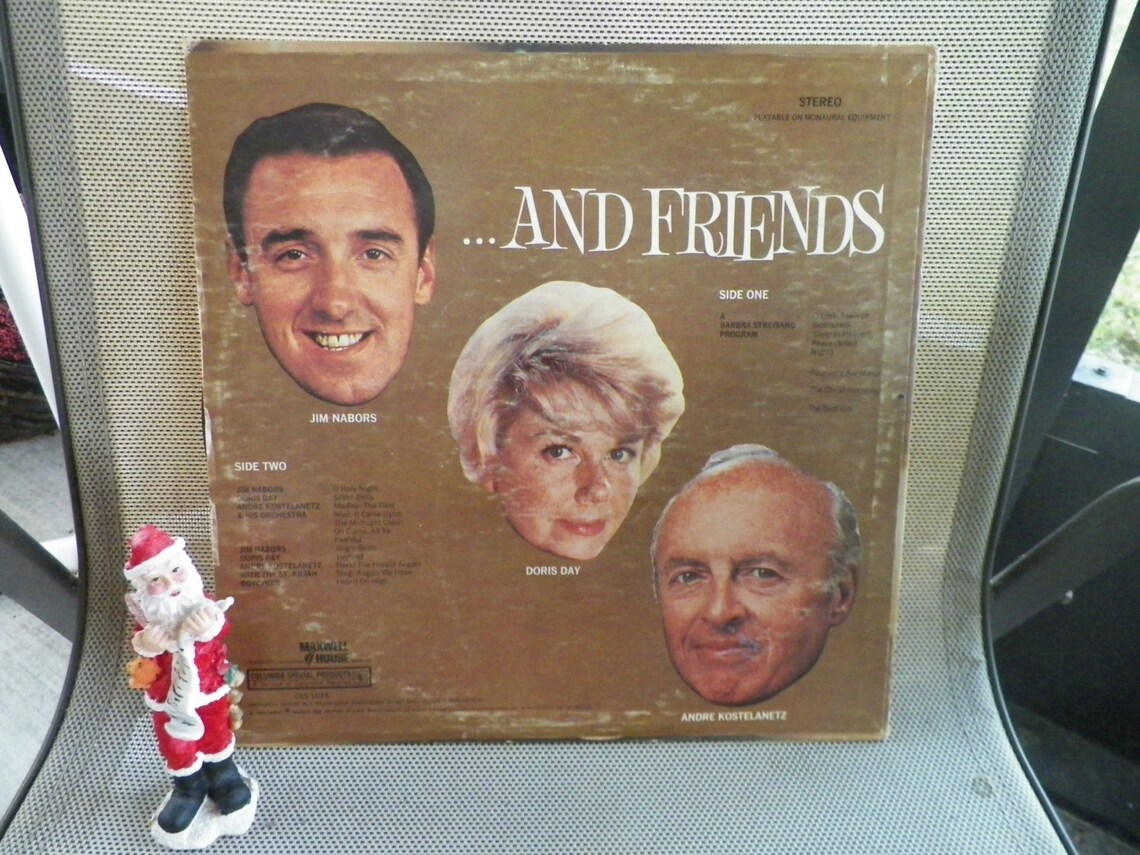 Seasons Greetings From Barbra Streisand and Friends LP Vinyl - Etsy