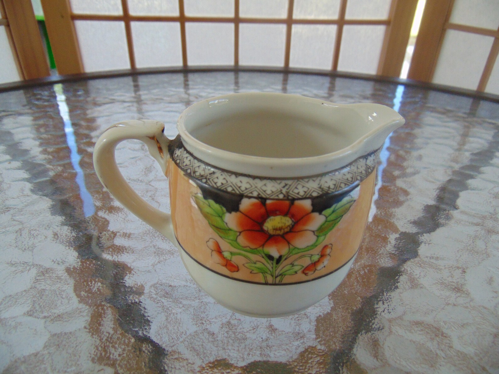 Noritake Luster Ware Creamer and Sugar With Lid Hand Painted - Etsy