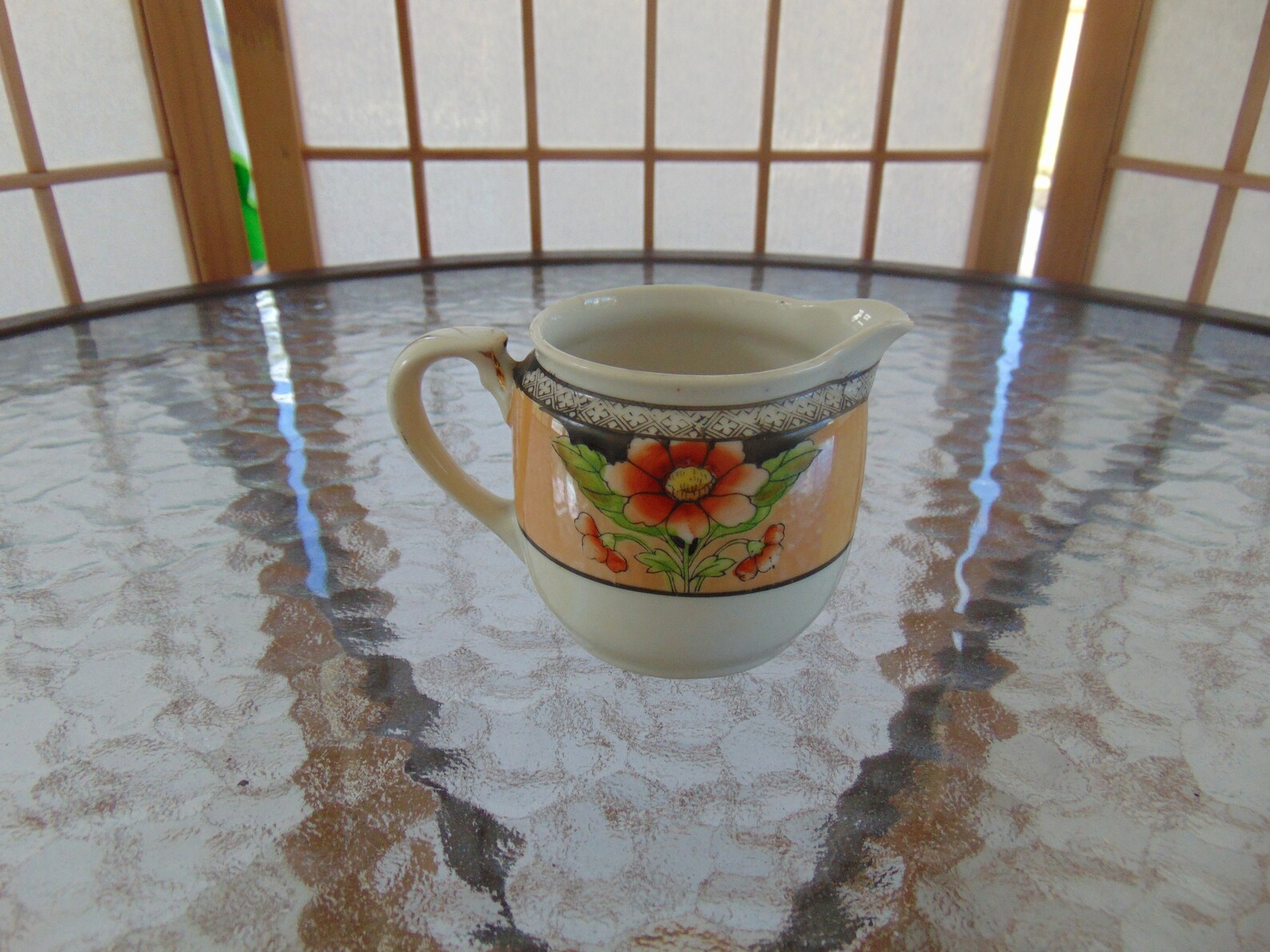 Noritake Luster Ware Creamer and Sugar With Lid Hand Painted - Etsy