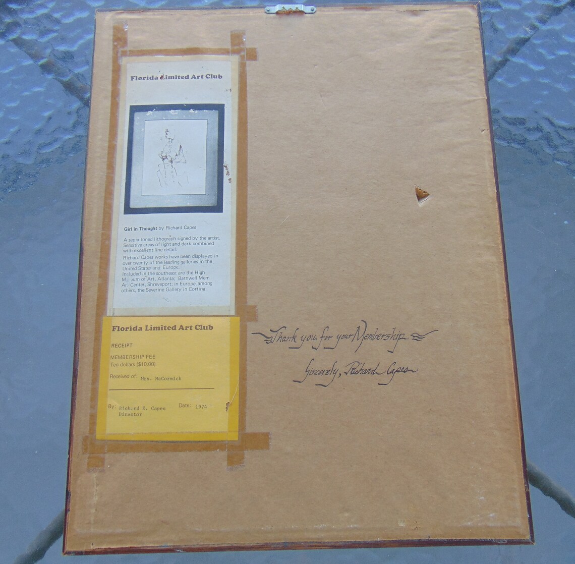 Girl in Thought by Richard Capes Signed and Numbered Lithograph - Etsy