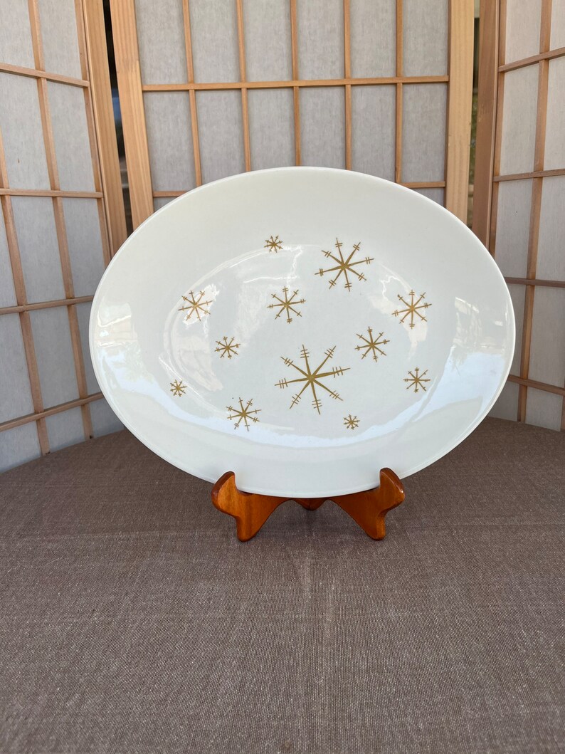 Star Glow Royal China Platter - Etsy
