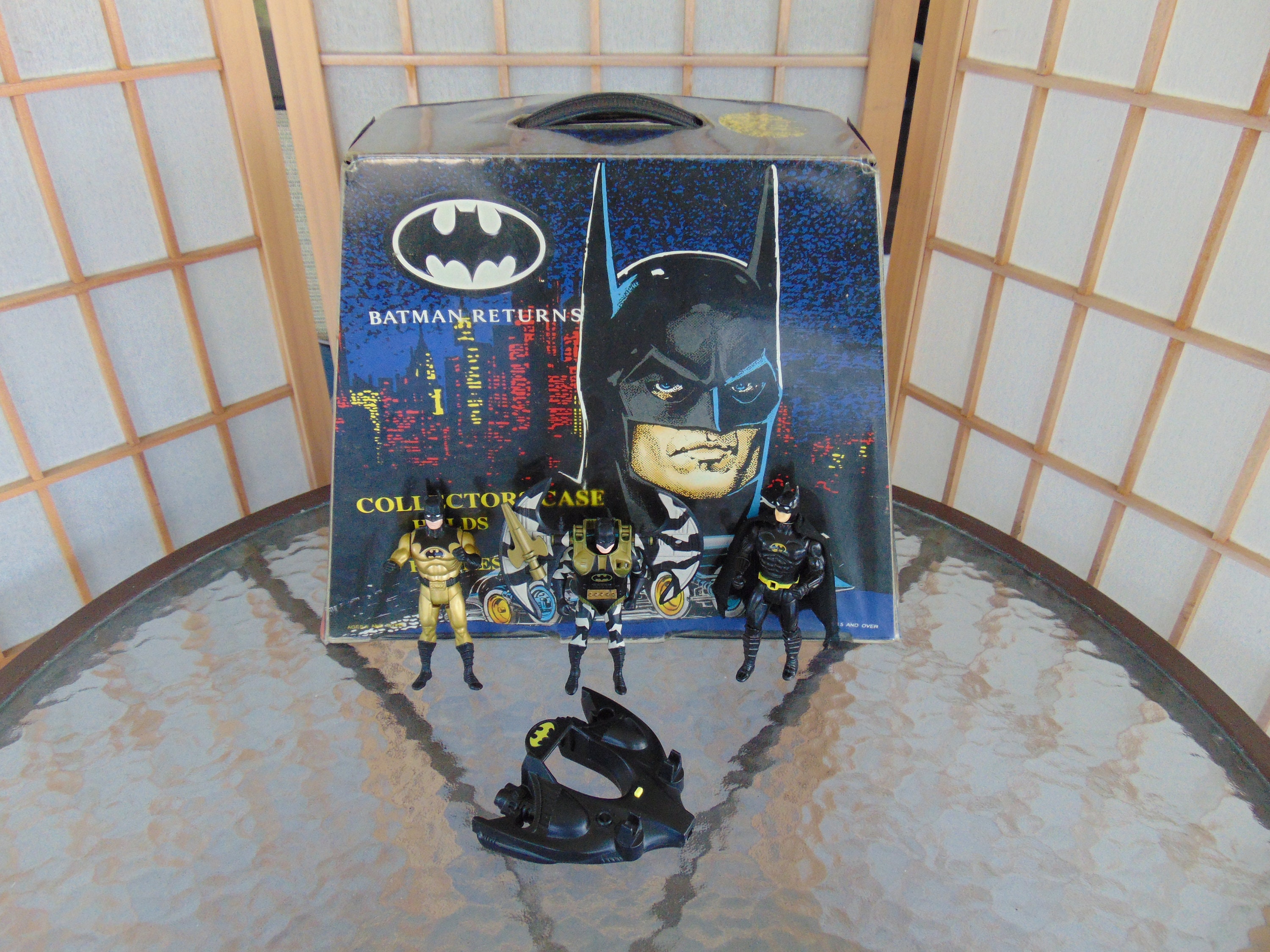 Batman Action Figures and Carry Case From Batman Returns - Etsy