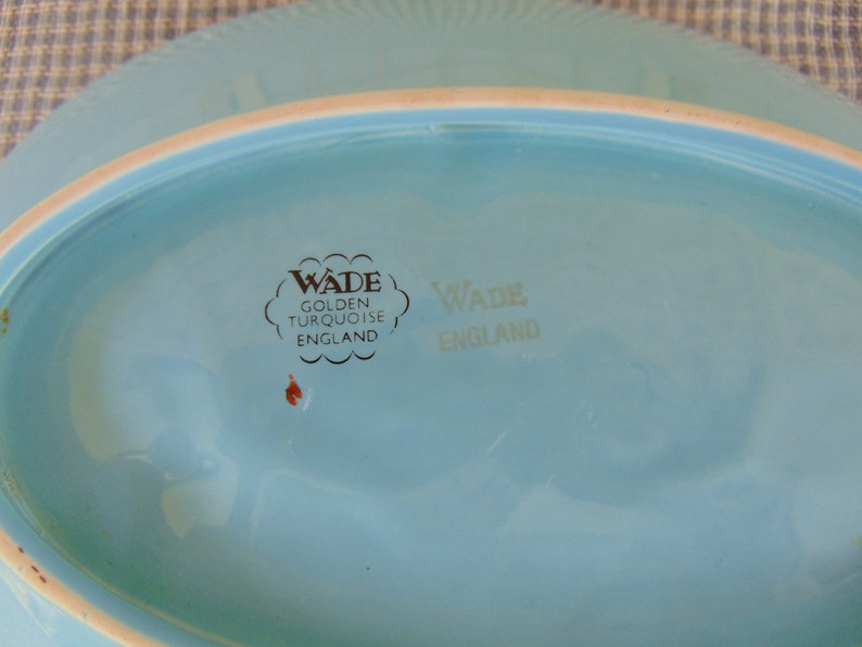 Wade Golden Turquoise Bramble Ware Dish Made in England - Etsy