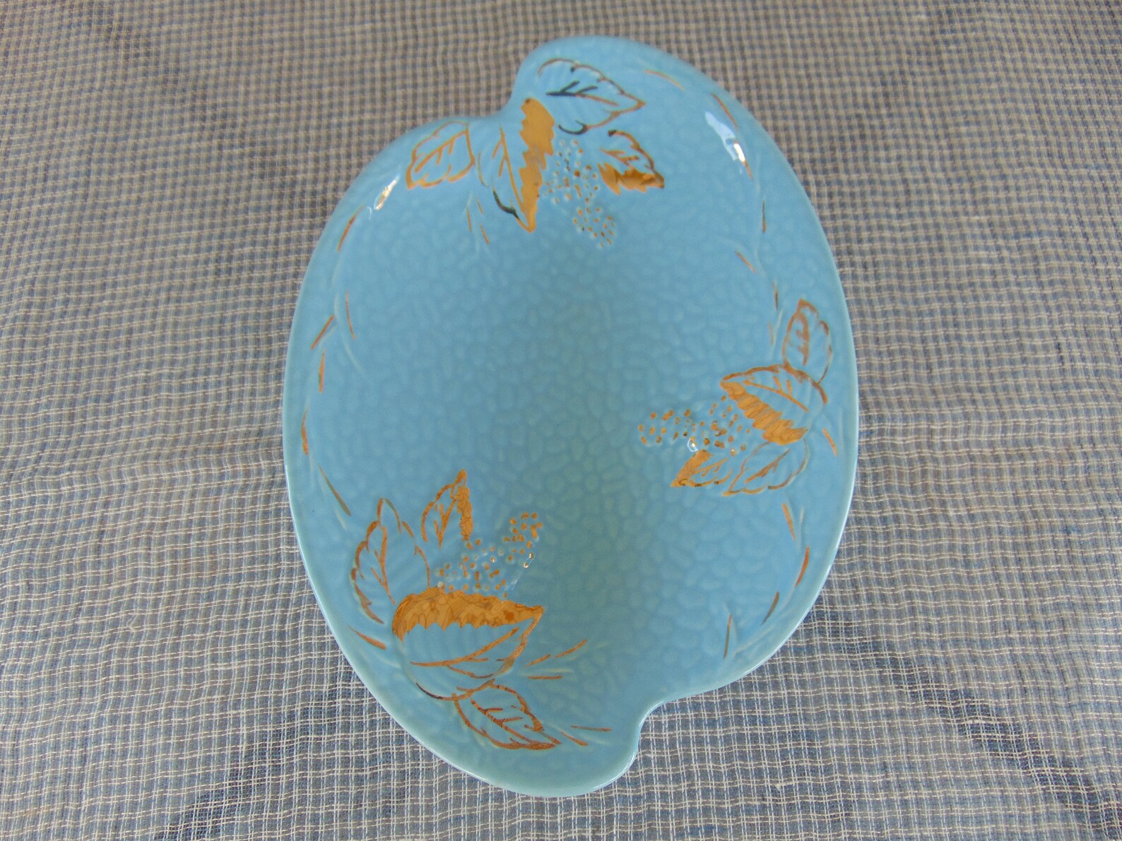 Wade Golden Turquoise Bramble Ware Dish Made in England - Etsy