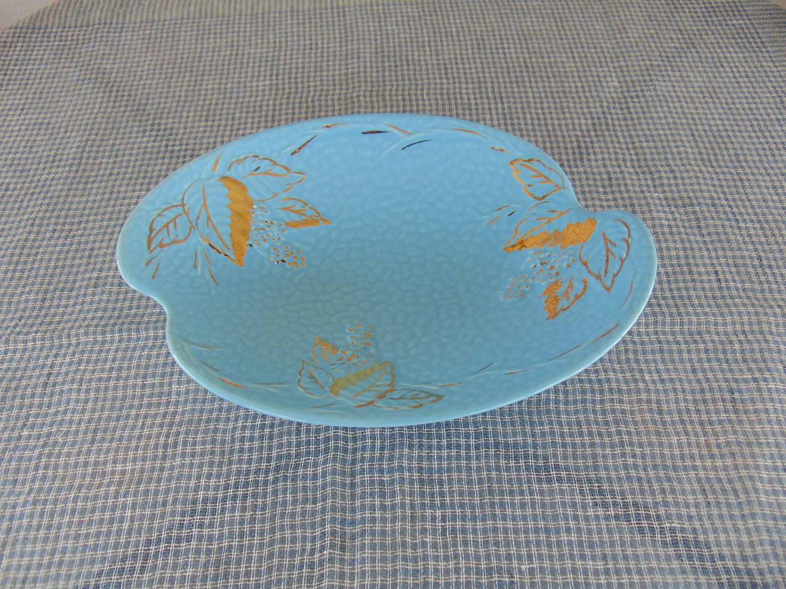 Wade Golden Turquoise Bramble Ware Dish Made in England - Etsy