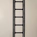 Retro Film Strip Die Cut, Paper Vintage Camera Negative , Paper Cut ...