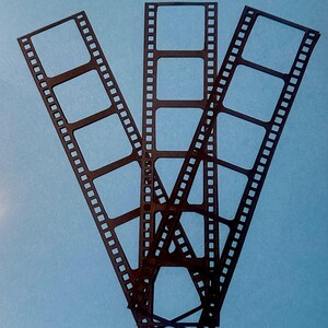 Retro Camera Film Strip, Junk Journal, Vintage Camera Negative, Paper ...