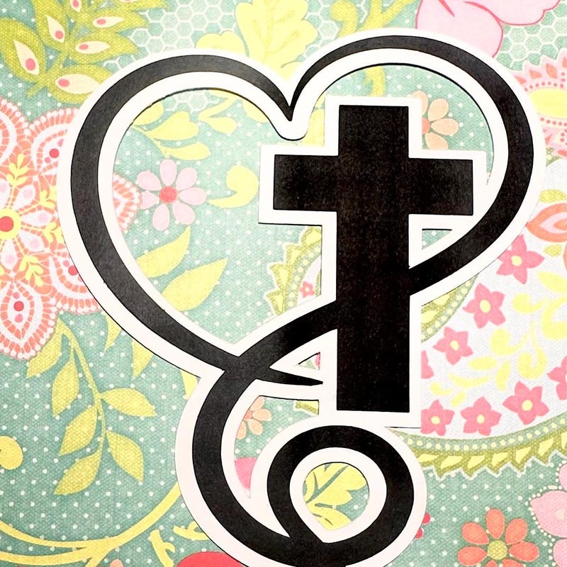 Cross Cut Out - Etsy