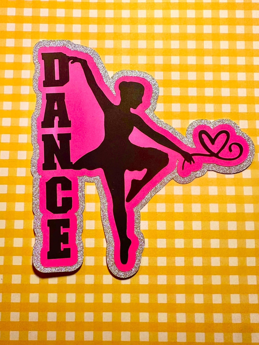 Dance Die Cut, Pink Ballet Cut Out , Dance Class Theme , Recital Dancer ...