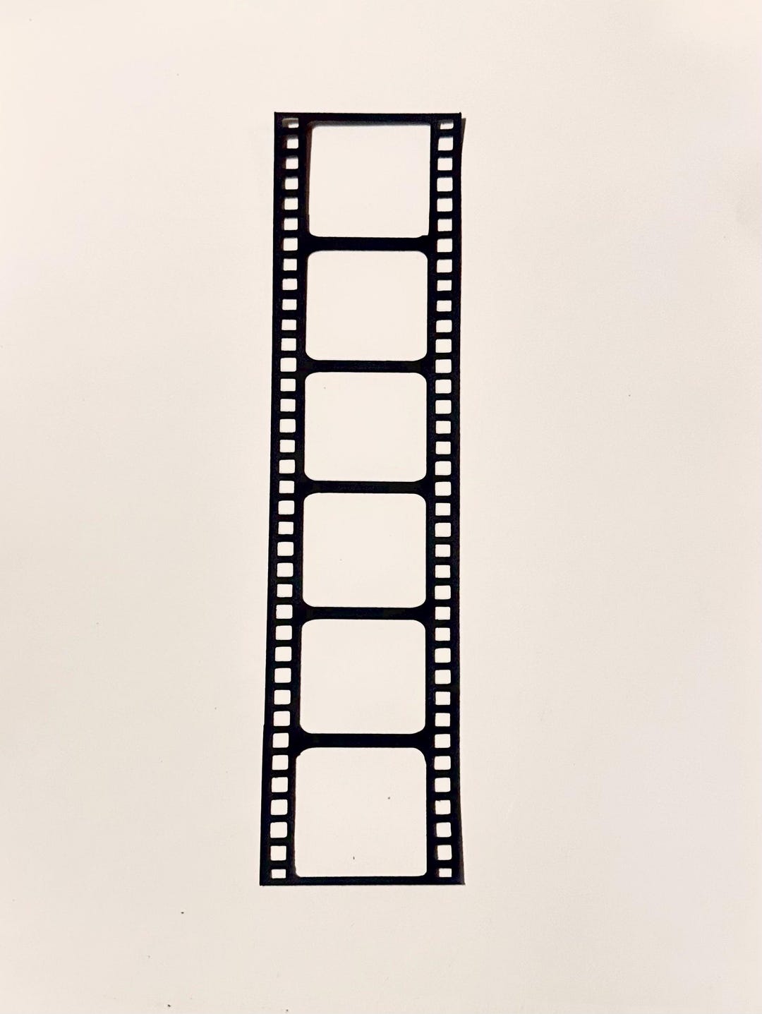 Retro Film Strip Die Cut, Paper Vintage Camera Negative , Paper Cut ...