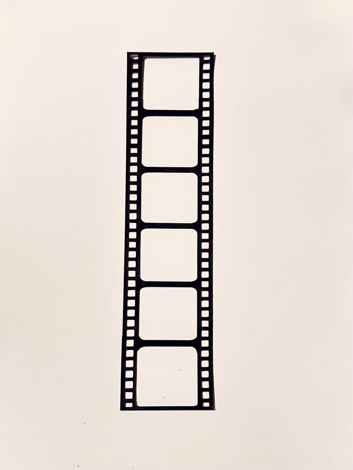 Retro Film Strip Die Cut, Paper Vintage Camera Negative , Paper Cut ...