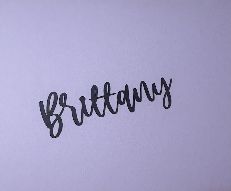 Custom Name Cut Outs, Personalized Baby Names ,name Decorations , Die ...