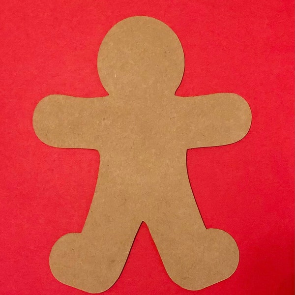 Gingerbread Man Cut Out - Etsy