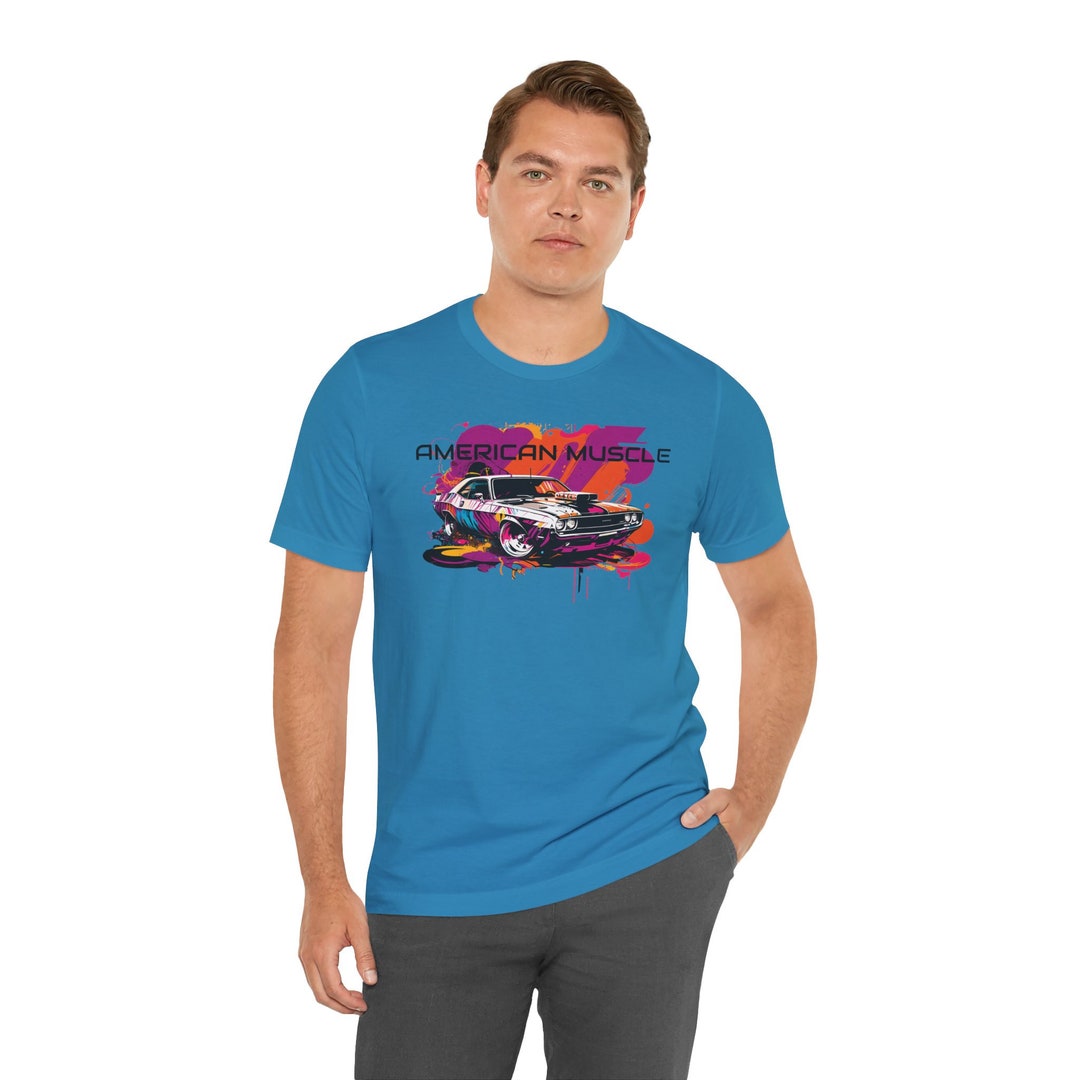 Mens Dodge Challenger Muscle Tshirt, Mens Car T Shirt, 1970 Challenger ...
