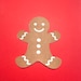 Christmas-gingerbread Man Die Cut Christmas Paper Cut Outs Gingerbread ...