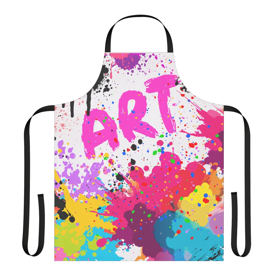 Art Apron, Colorful Artist Smock for Painting, Crafting, 5-color ...