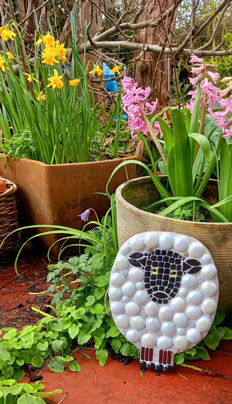 Mosaic Sheep Craft Kit: DIY Spring Home Decor (19.5cm X 15cm) - Etsy UK