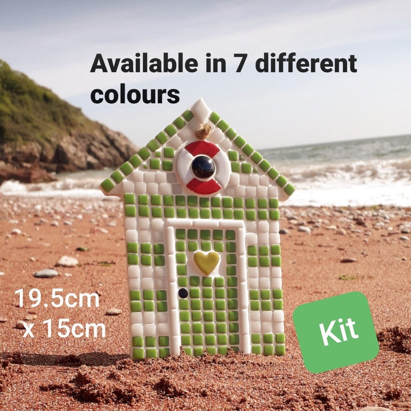 Mosaic of Beach Huts - Etsy UK