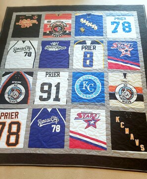 Hockey Quilt - Etsy