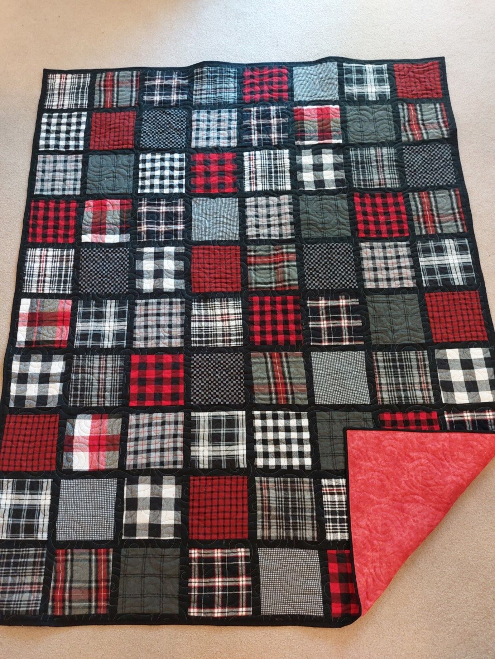 Memory Quilt Customized Quilt - Etsy