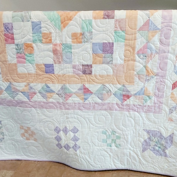 Pastel Quilt - Etsy