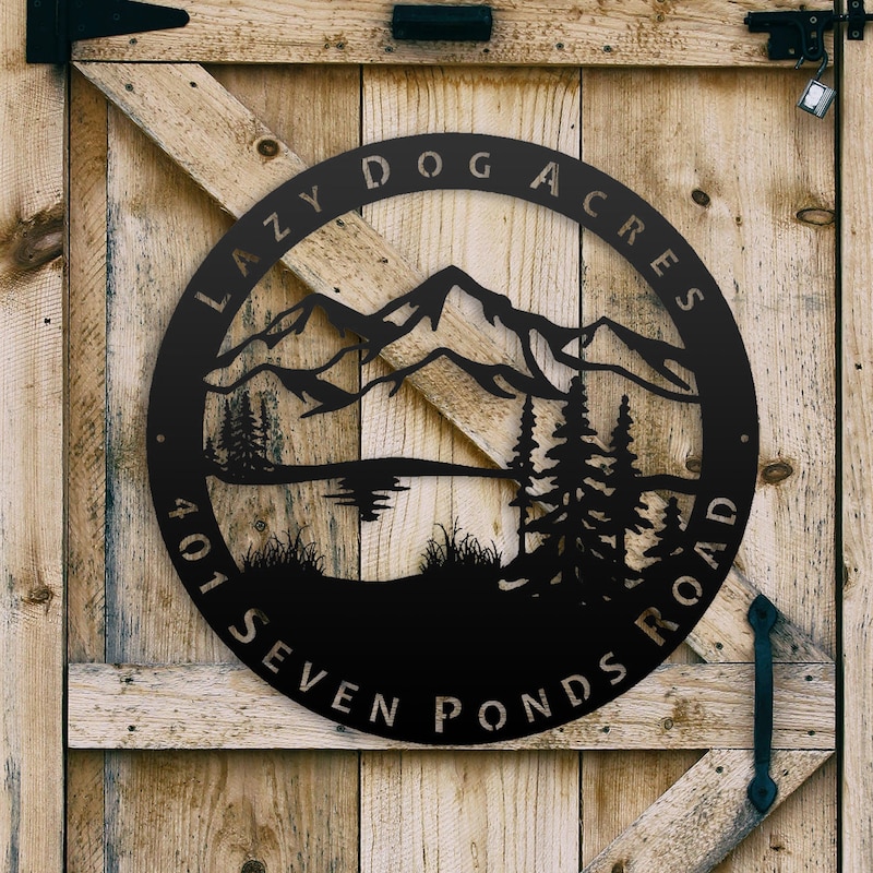 Custom Metal Sign - Etsy