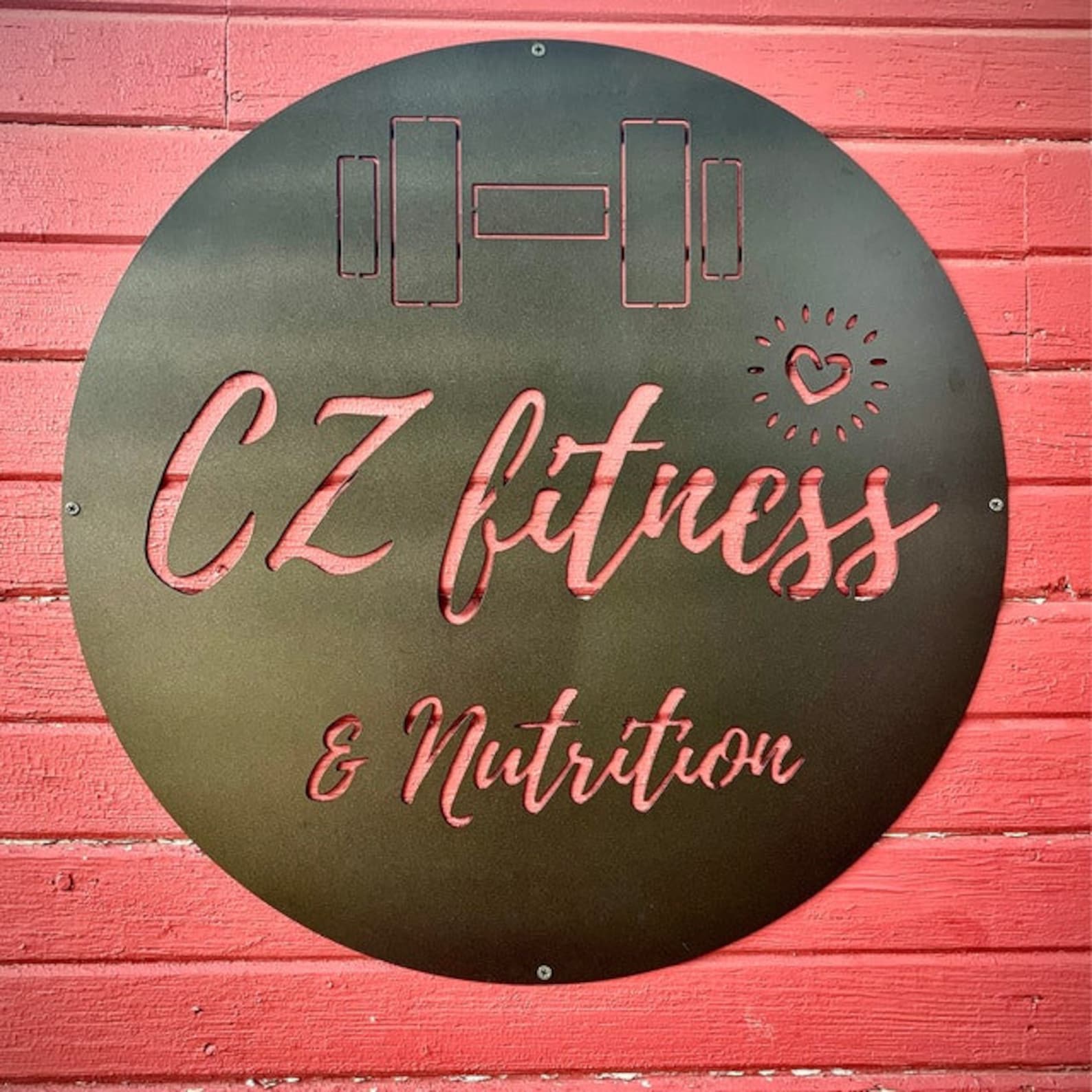Custom Business Logo Sign, Large Metal Wall Art - Etsy