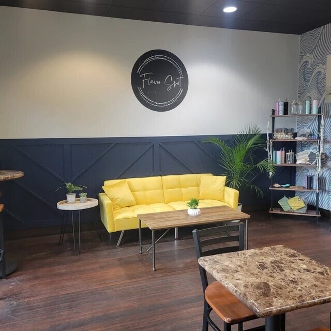 Custom Metal Coffee Shop Logo, Outdoor Business Sign for Café /coffee ...