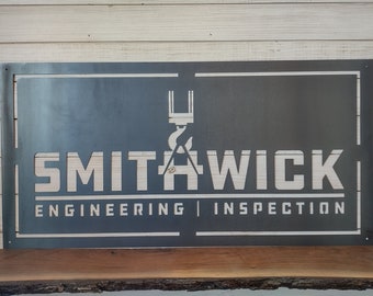Metal Cut Logo Sign - Etsy