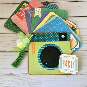 Birthday Mini Flip Album for Photos Camera Shaped Flip Book - Etsy