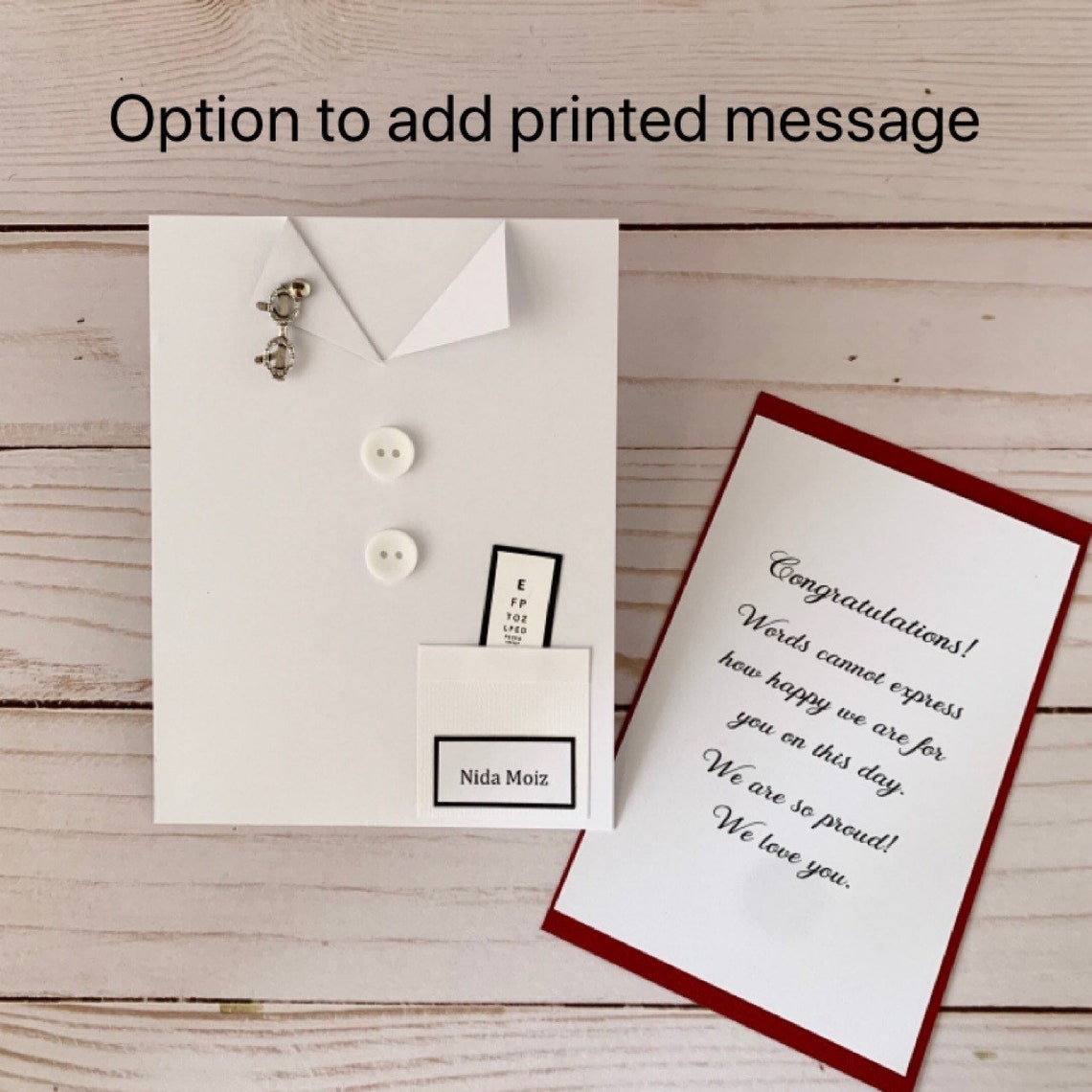 Personalized Gift for Optometrist, Doctor of Optometry, Eye Doctor ...