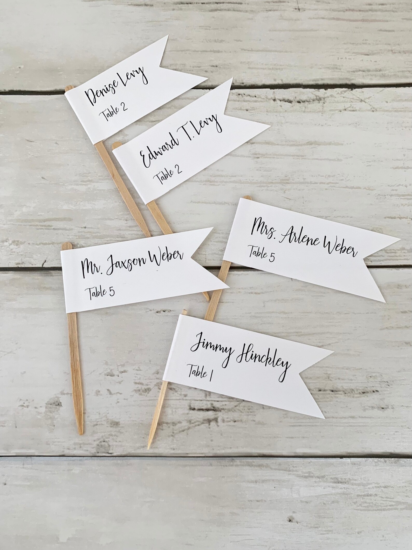 Guest Name Tags Escort tags Wedding Seating Chart take a | Etsy