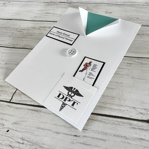 Doctor of Physical Therapy Card, Medical Invites, DPT Graduation ...