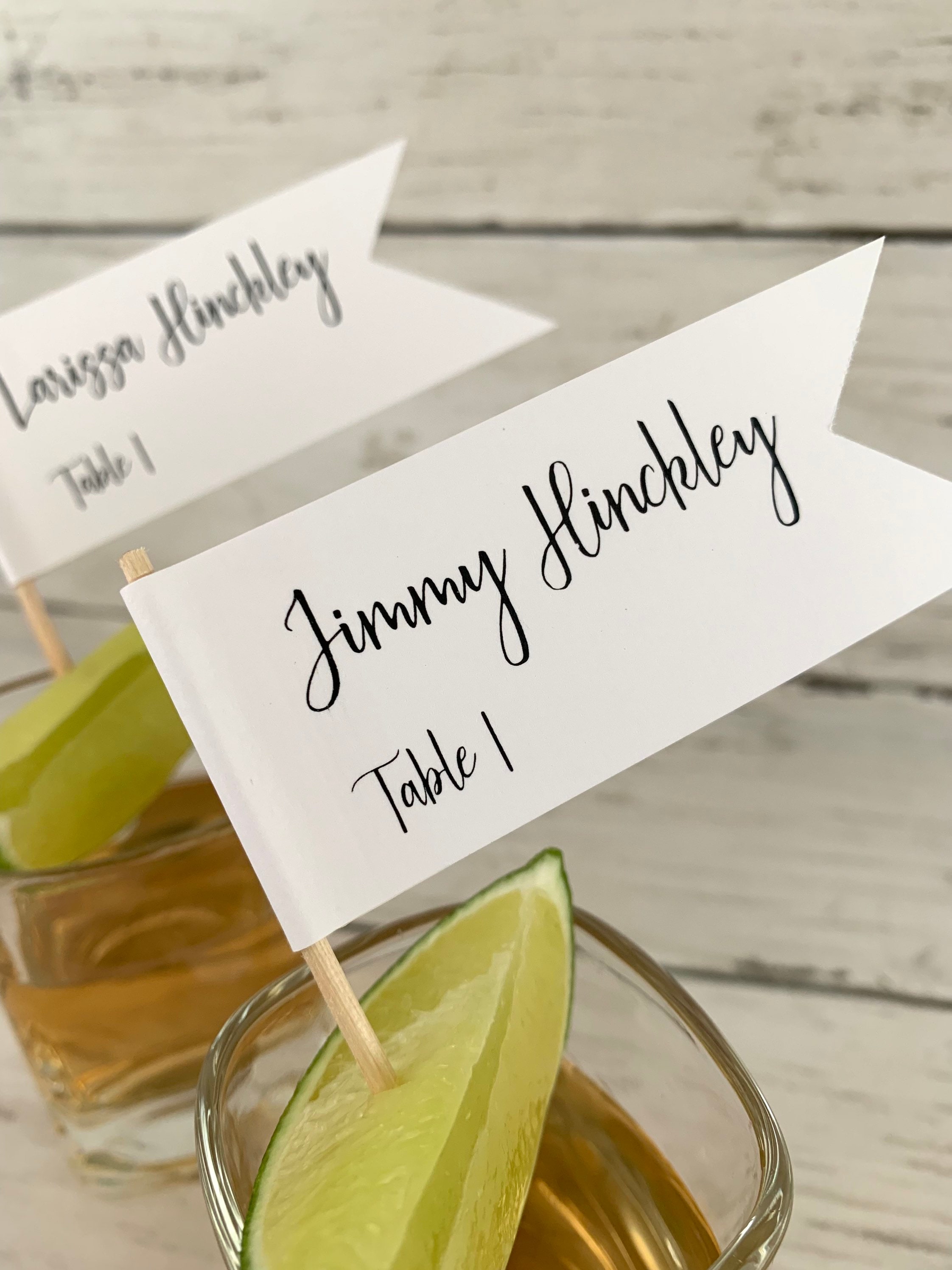 Guest Name Tags Escort tags Wedding Seating Chart take a | Etsy