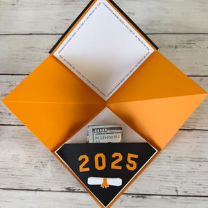Graduation Gift Card Money Holder Grad Cap Cards Congratulations Class ...