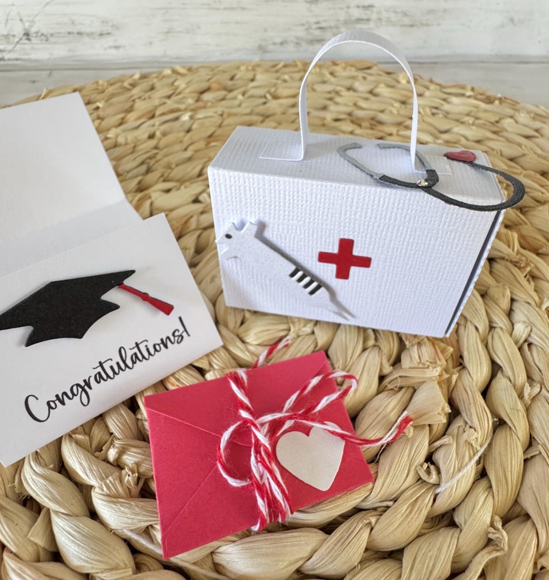 Medical Graduation Gift Matchbox Card Congratulations Doctor, Get Well ...