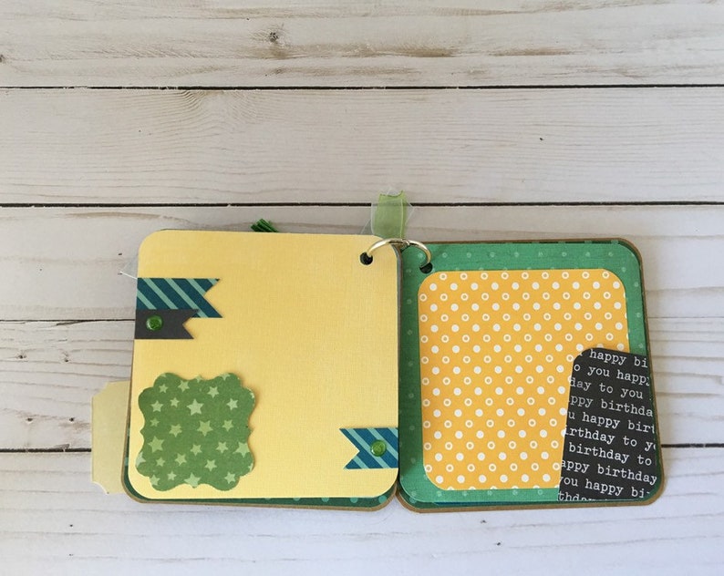 Birthday Mini Flip Album for Photos Camera Shaped Flip Book - Etsy
