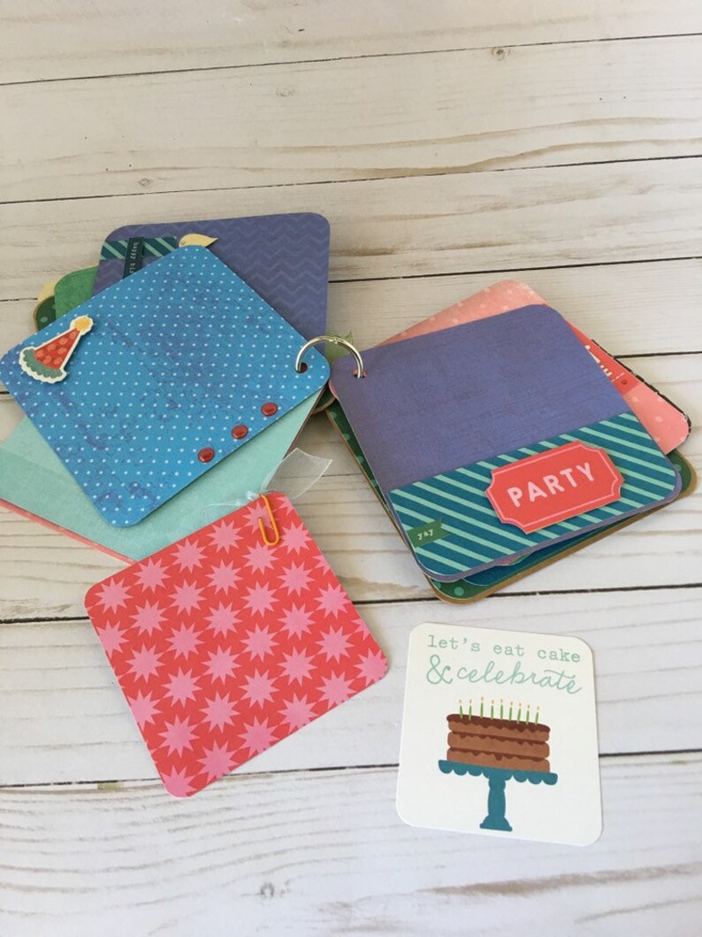 Birthday Mini Flip Album for Photos Camera Shaped Flip Book - Etsy