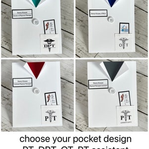 Doctor of Physical Therapy Card, Medical Invites, DPT Graduation ...