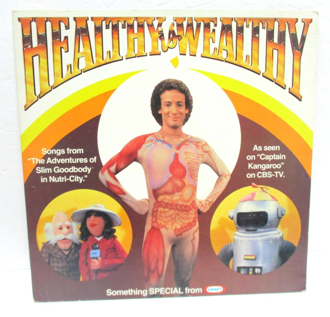 Healthy is Wealthy - Slim Goodbody - Kraft LP - 1980 - Etsy