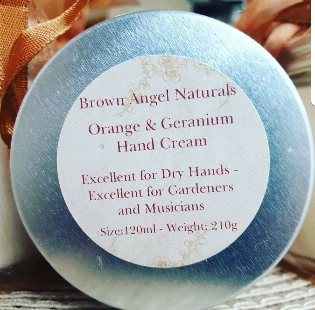 Orange & Geranium Hand Cream - Etsy