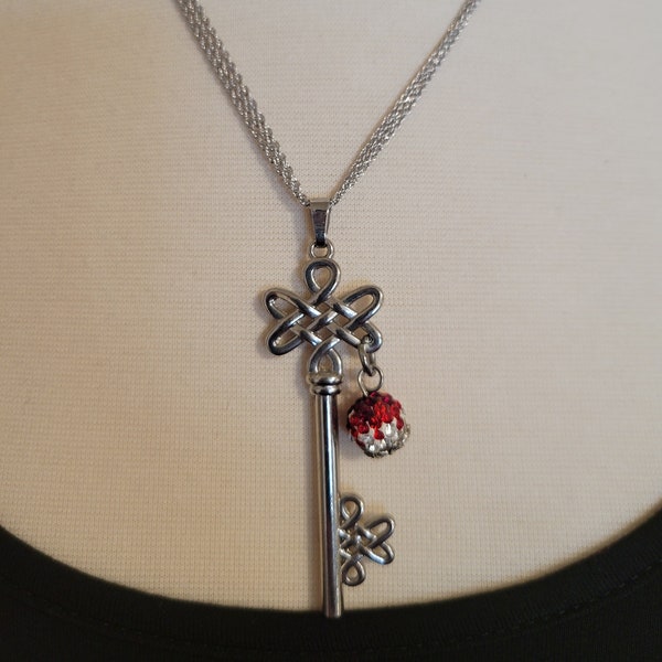 Red Skeleton Key - Etsy