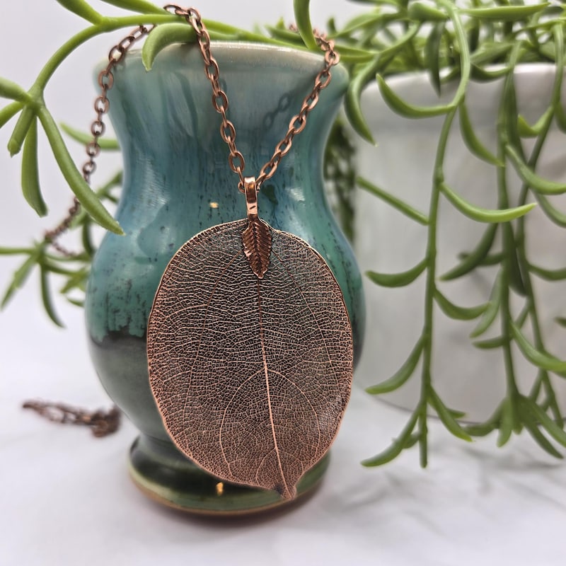 Copper Leaf - Etsy