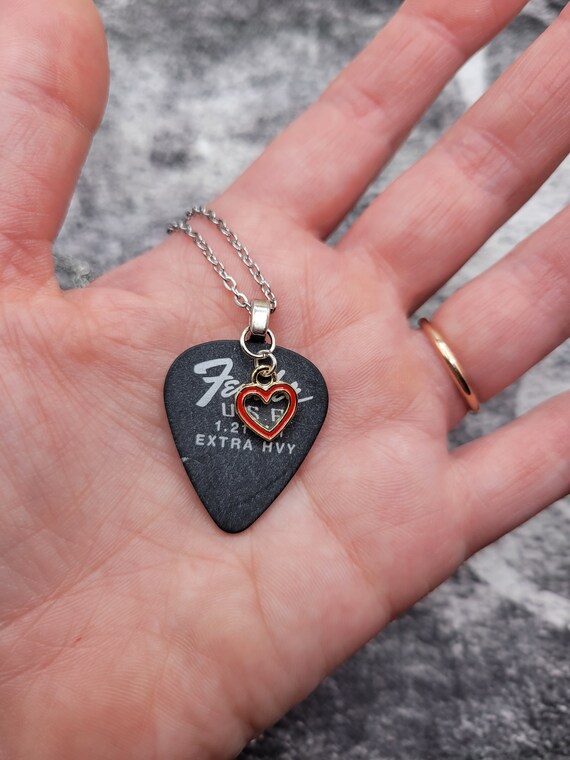 Fender Guitar Pick Necklace