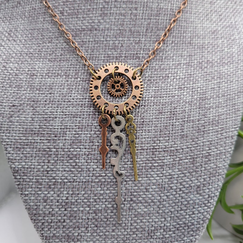 Gear Necklace - Etsy