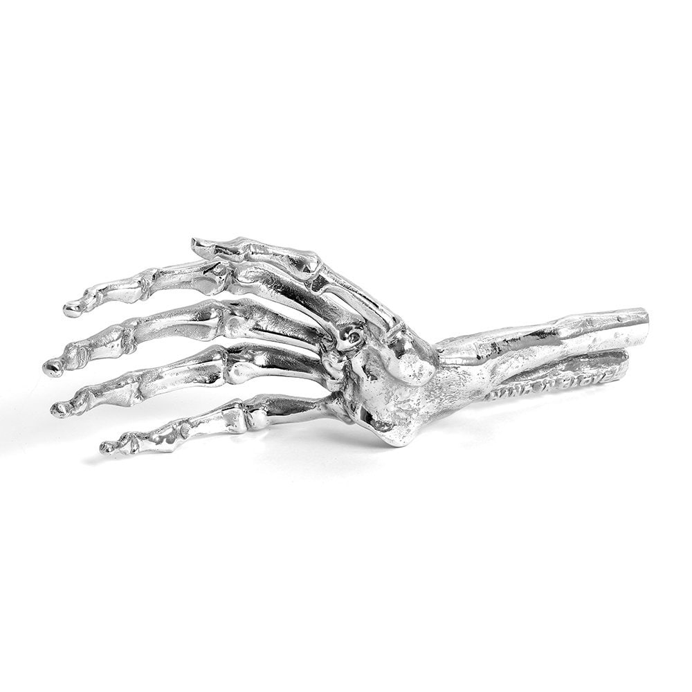 Seletti Skeleton Hand Metal Paperweight Sculpture Figurine Table Top ...